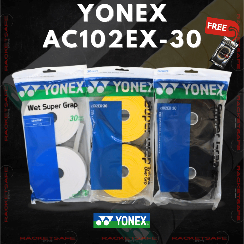 Yonex overgrip ac102ex 30-grip แบดมินตัน-yonex overgrip-racket grip-yonex grip-ac102ex-racket ...