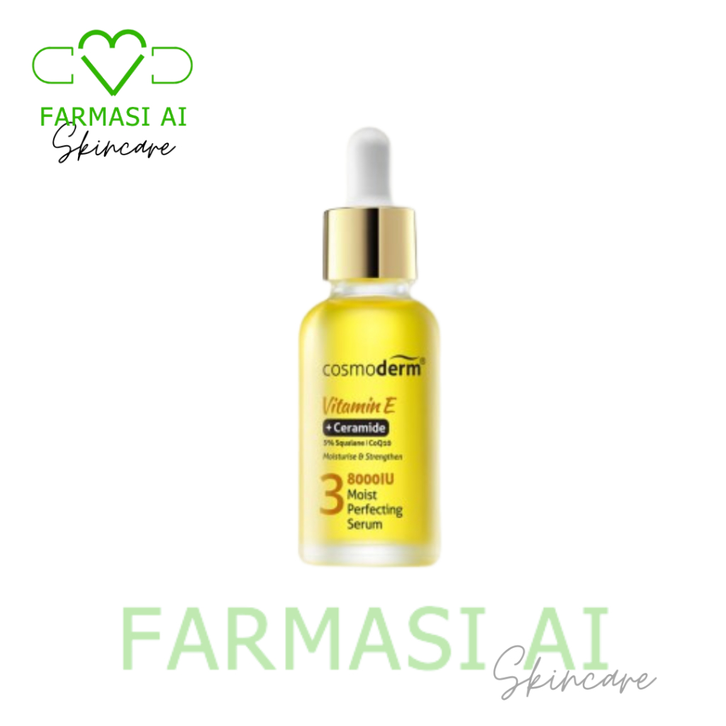 Cosmoderm Vitamin E + Ceramide 5% Squalane I Coq10 Moist-Perfecting ...