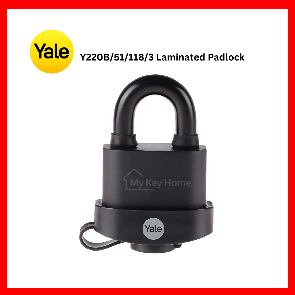 Yale Y220B/51/118/3 กุญแจลามิเนตสภาพอากาศทนต่อการกัดกร่อน | Shopee Thailand