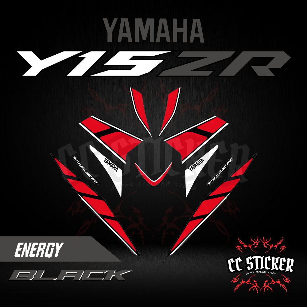 Yamaha YSUKU / Y15ZR V1 V2 สติ๊กเกอร์ STRIPE MOTOR 1991 ENERGY ...