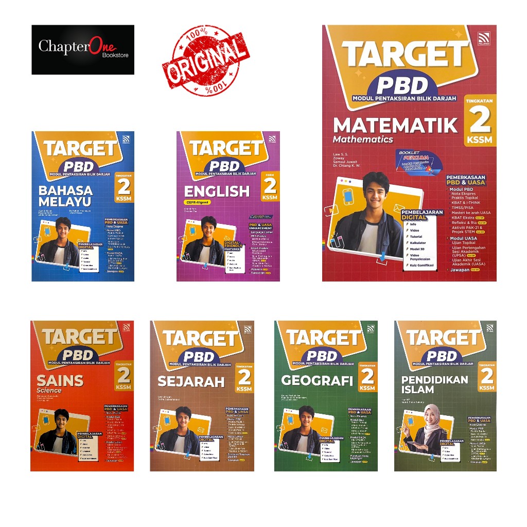 [สายรุ้ง] Target PBD KSSM Classroom Assessment Module Form 2 (2025 ...