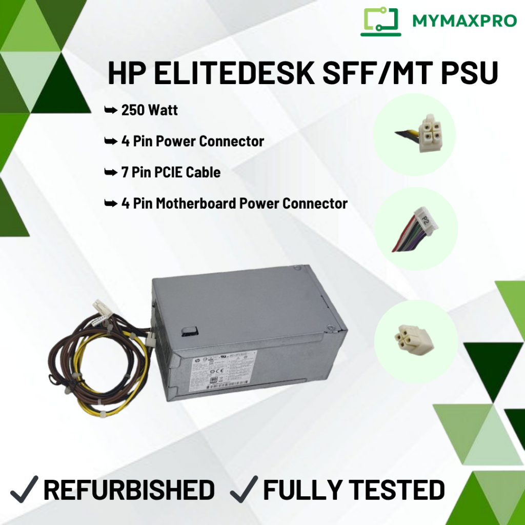 HP EliteDesk 700 G1 700 G3 SFF ProDesk 280 G3 282 G3 MT 250W แหล่งจ่าย ...