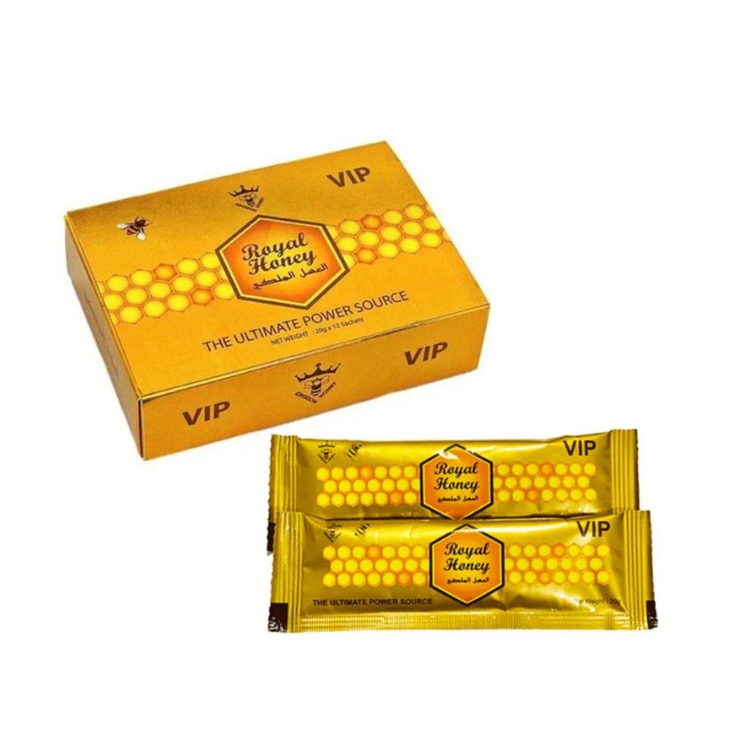 Royal Honey Vip Honey Drink with Royal Jelly 20g 12ซอง/กล่อง | Shopee ...