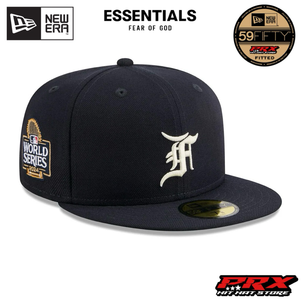 NEW ERA 59FIFTY FITTED FEAR OF GOD X MLB NEW YORK YANKEES HAT NAVY CAP ...