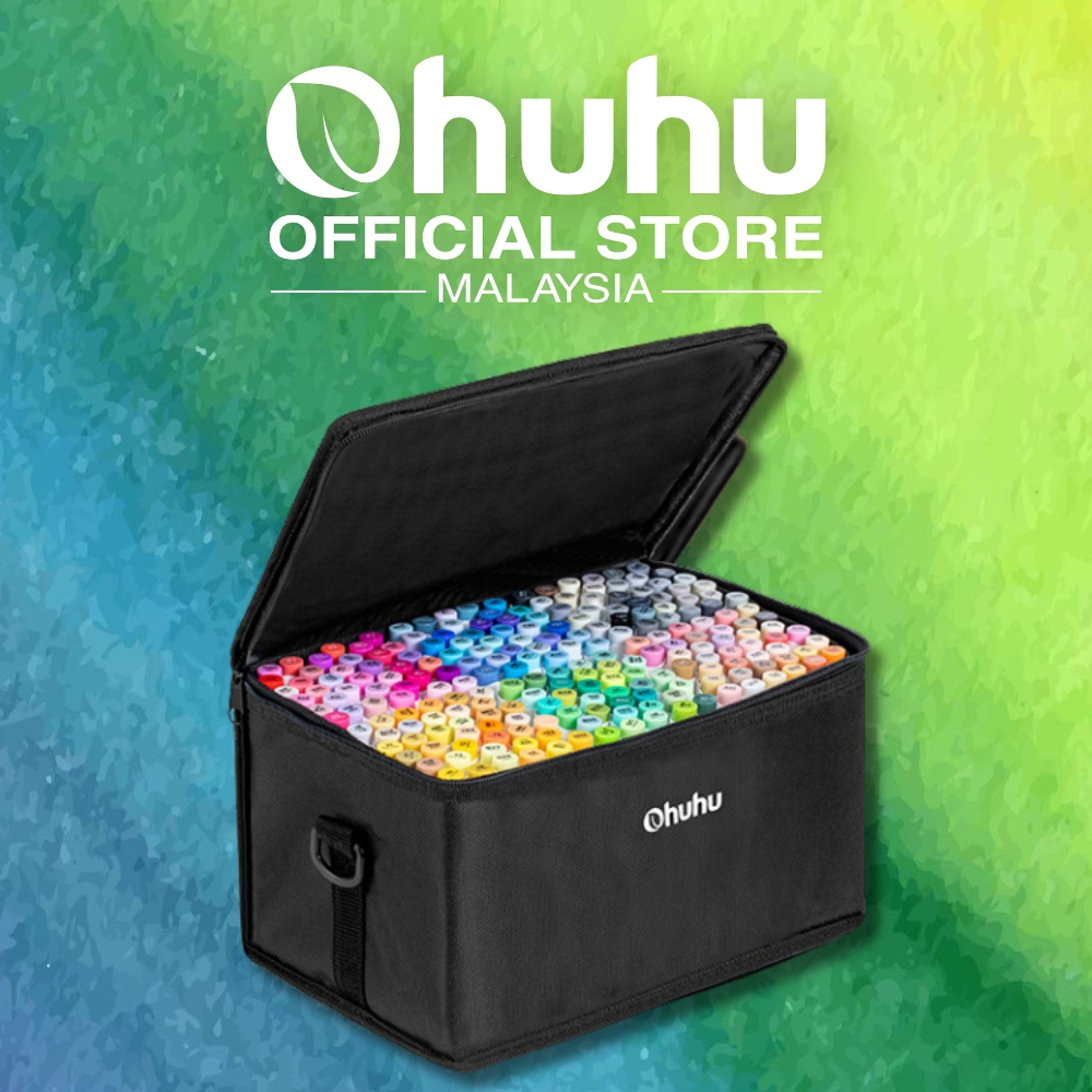 Ohu Professional Full Set 320 Art Marker Brush และ Chisel/Fine และ ...