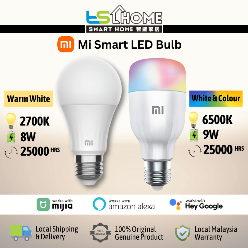 Xiaomi Mi Smart LED Bulb Essential Works พร้อม Google Assistance ...