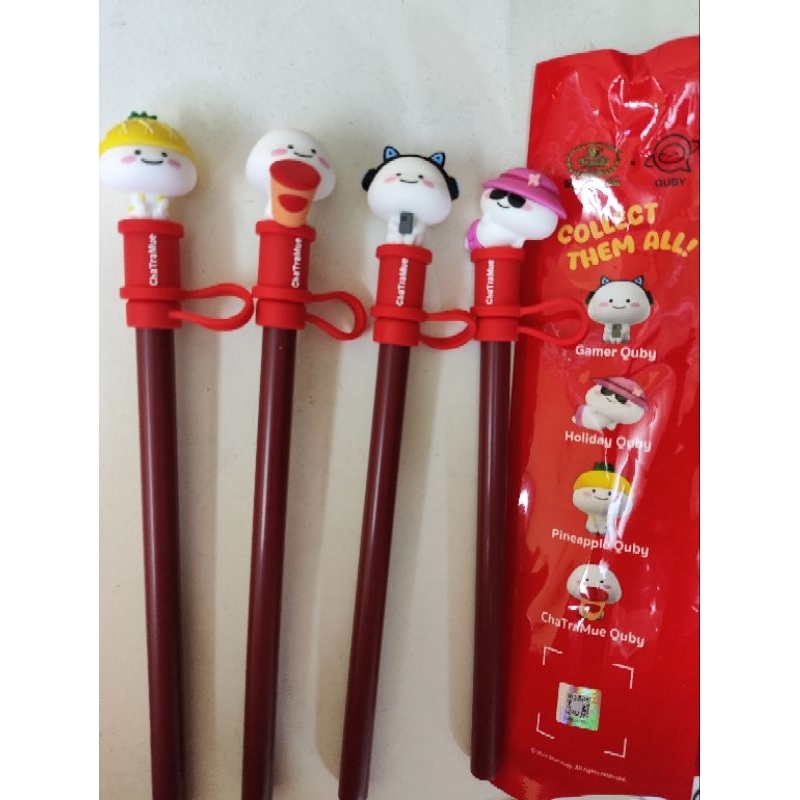 Limited Edition ChaTraMue X QUBY Straw Caps Blind Pack/Gamer QUBY ...