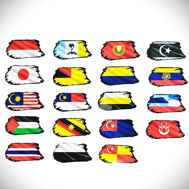 PALLESTINE FLAG STICKER SABAH KELANTAN SELANGOR JOHOR PERLIS KEDAH ...