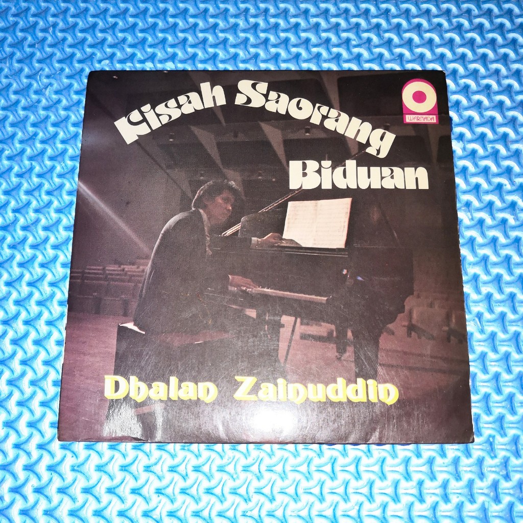 ไวนิล EP Dhalan Zainuddin - Kisah Saorang Biduan [1975] Piring Hitam 黑胶 ...