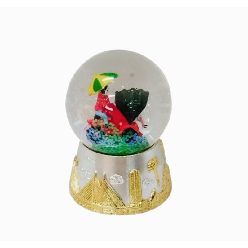 Penang trishaw snow globe ของที่ระลึก penang heritage travel | Shopee ...
