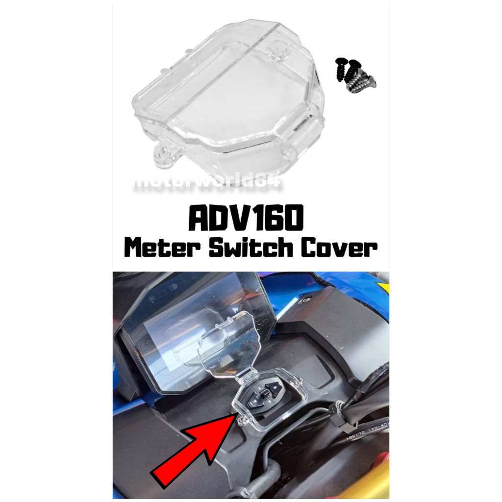 ฝาครอบสวิตช์แฮนด์ HONDA ADV160 METER ฝาครอบปุ่มกันน้ํา PROTECTOR ADV ...