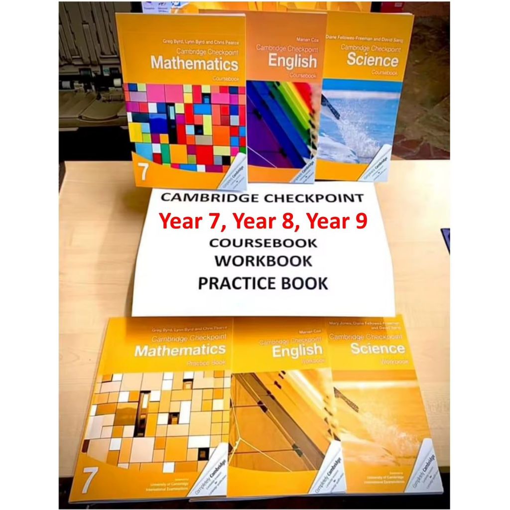 Igcse Year 7/8/9 หนังสือเรียนและสมุดงานล่างรอง | Shopee Thailand
