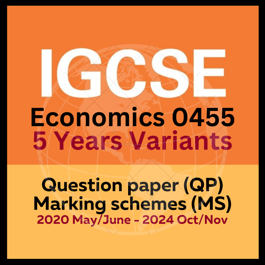 ECONOMICS 0455 IGCSE [PAPER 1,2] PAST YEAR PAPER [ล่าสุด 5 ปี] | Shopee ...