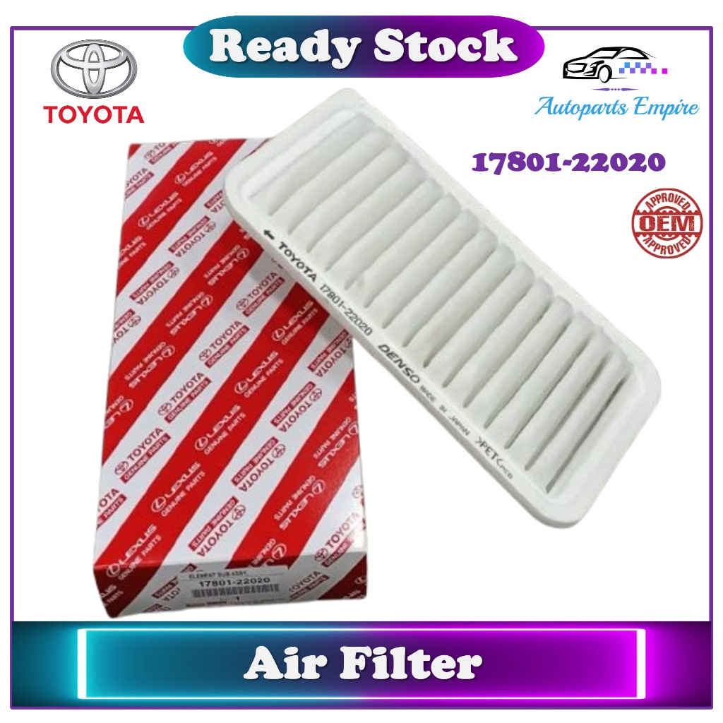 ชิ้นส่วนเครื่องยนต์กรองอากาศ Toyota / Lexus ( Altis Wish Vios Yaris ...
