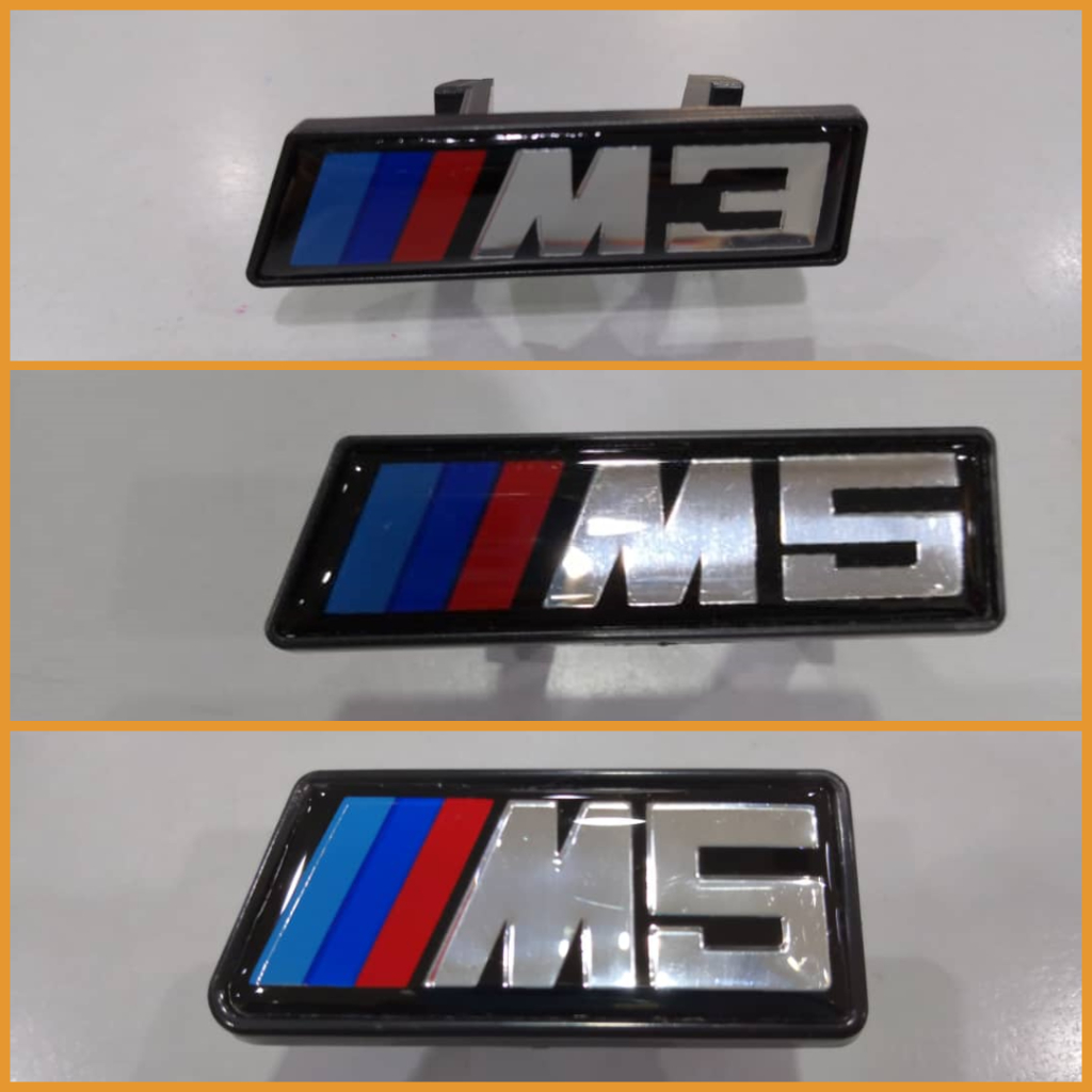 BMW 3 Series 5 Series M Style Front Grille Emblem Logo - ( M3 / M5 ...