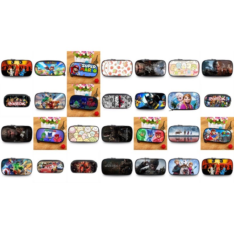 Roblox/mario/pjmasks/cars/lego/wukong/frory/ STATIC PENCIL CASE. Kotak ...