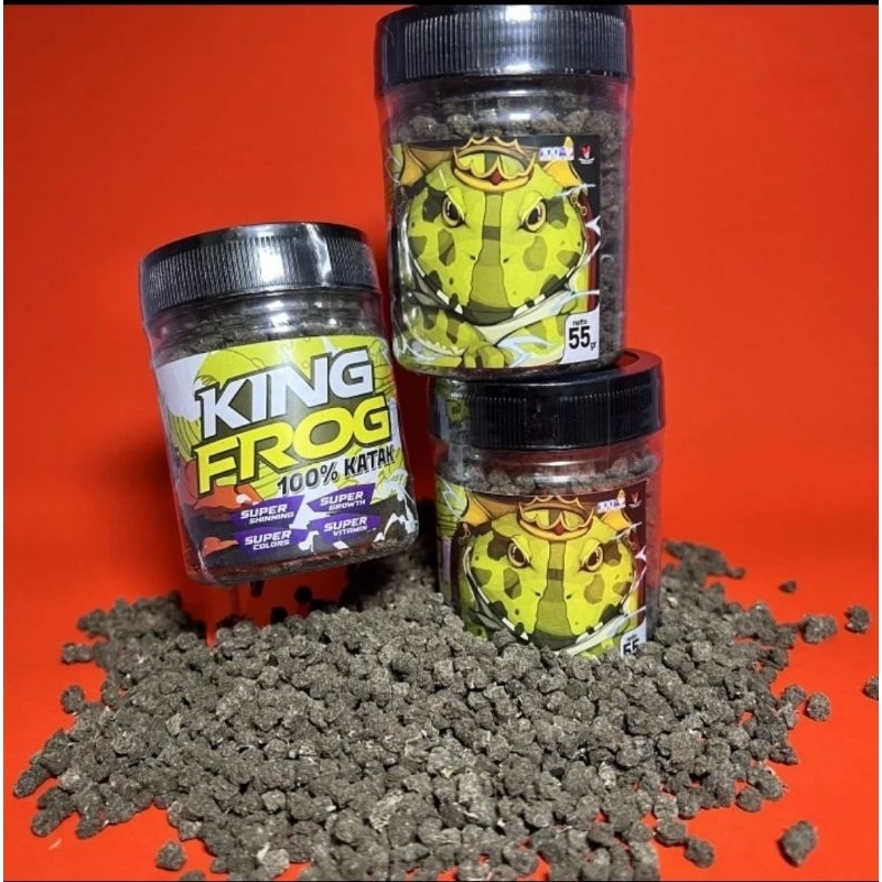 Pelet King Frog 100% Katak Hijau by Bangfish Aquatic | Shopee Thailand