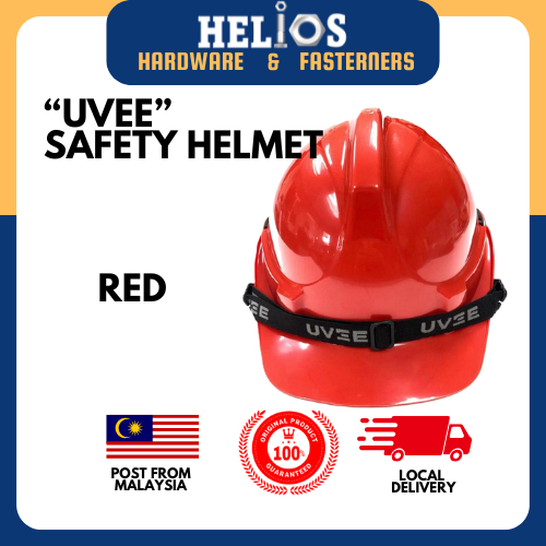 UVEE หมวกกันน็อคนิรภัยป้องกันการก่อสร้าง 100% Sirim Certified Topi ...