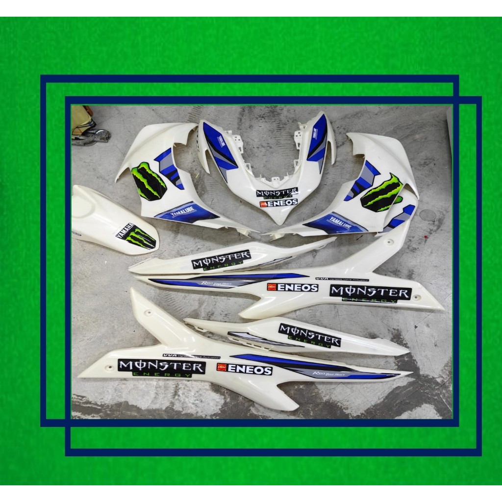 Yamaha MONSTER NVX-155 [NVX/AEROX] [V2] 2024 MONSTER ENERGY YAMAHA MOTO ...