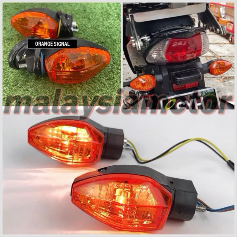 Viss HONDA RS150 DASH 110 DASH 125 FI WAVE CX 110 ALPHA BEAT THAI LOOK STYLE REAR SIGNAL ...