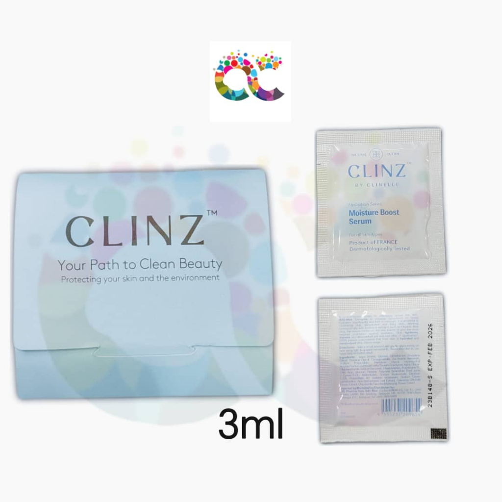 Clinz Moisture Boost 3ml (exp:Feb 2026) | Shopee Thailand