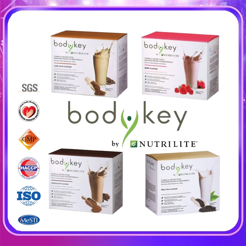 Nutrilite BodyKey Body Key Meal Replacement Shake slim fast Berry ...