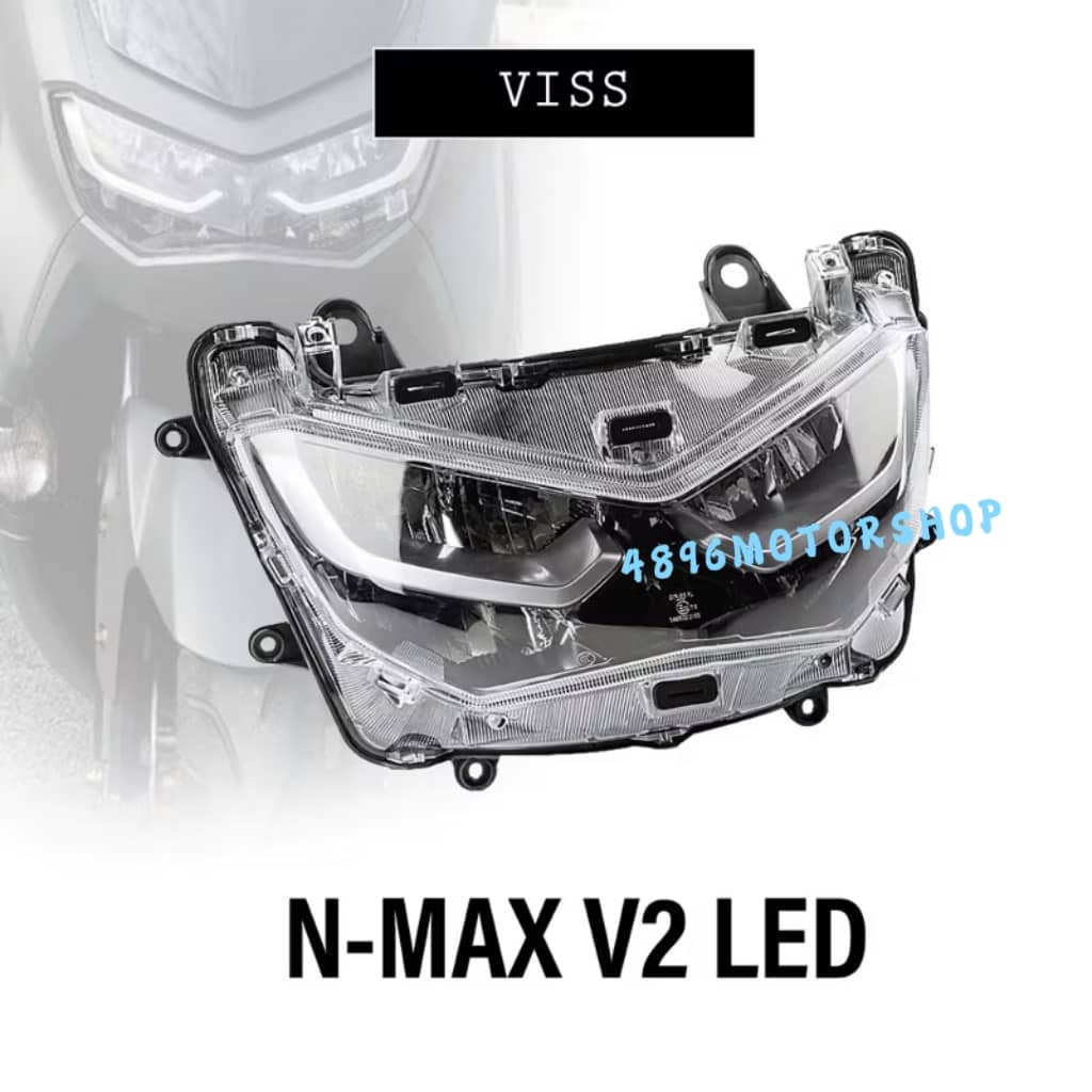 NMAX V2 2020 ด้านหน้า LED HEAD LAMP / ชุดป้ายด้านหน้า / LAMPU SIGNAL ...