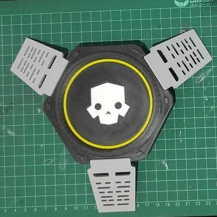 Helldivers 2 Hellpod Coaster (三维 พิมพ์) | Shopee Thailand