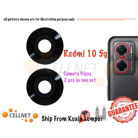 [Cellnet] Redmi 10 5g 22041219G เปลี่ยนกระจกกล้อง Kaca Kamera ใหม่ ...