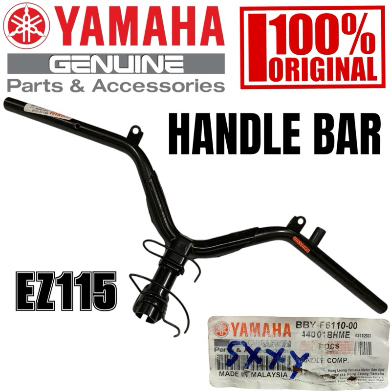 HLY YAMAHA EZ115 HANDLE BAR STEERING BAR HANDLE COMP BESI PEGANG [BBY ...