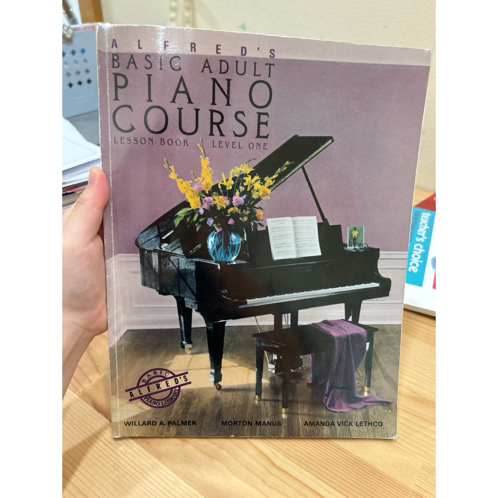 ALFREDS BASIC ADULT PIANO COURSE BOOK | Shopee Thailand