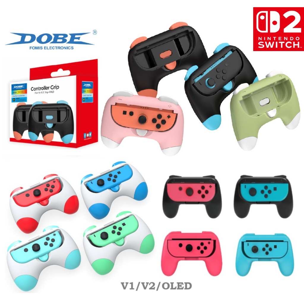 Dobe Nintendo Switch 2 OLED V1 V2 2 ชิ้น Joycon Grip Joy Con Grip | Shopee Thailand