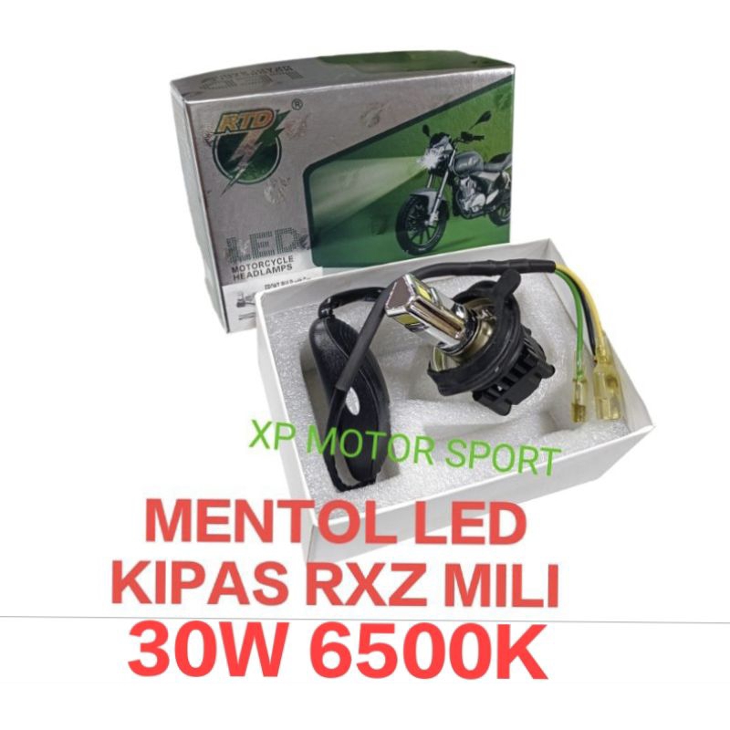 Rtd MENTOL พัดลม LED RXZ MILI/EX5 PNP 30W 40W 42W 6500K [ติดตั้งต่อ ...