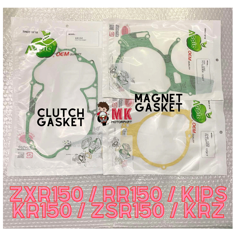 Clutch / MAGNET ปะเก็น ZXR150 / KR150 KIPS / KRZ ปะเก็น Apple Crankcase ...