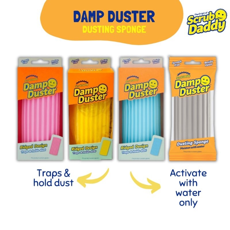[สครับ Daddy MY] Damp Duster ฟองน้ําทําความสะอาดฝุ่นมหัศจรรย์ | Shopee ...