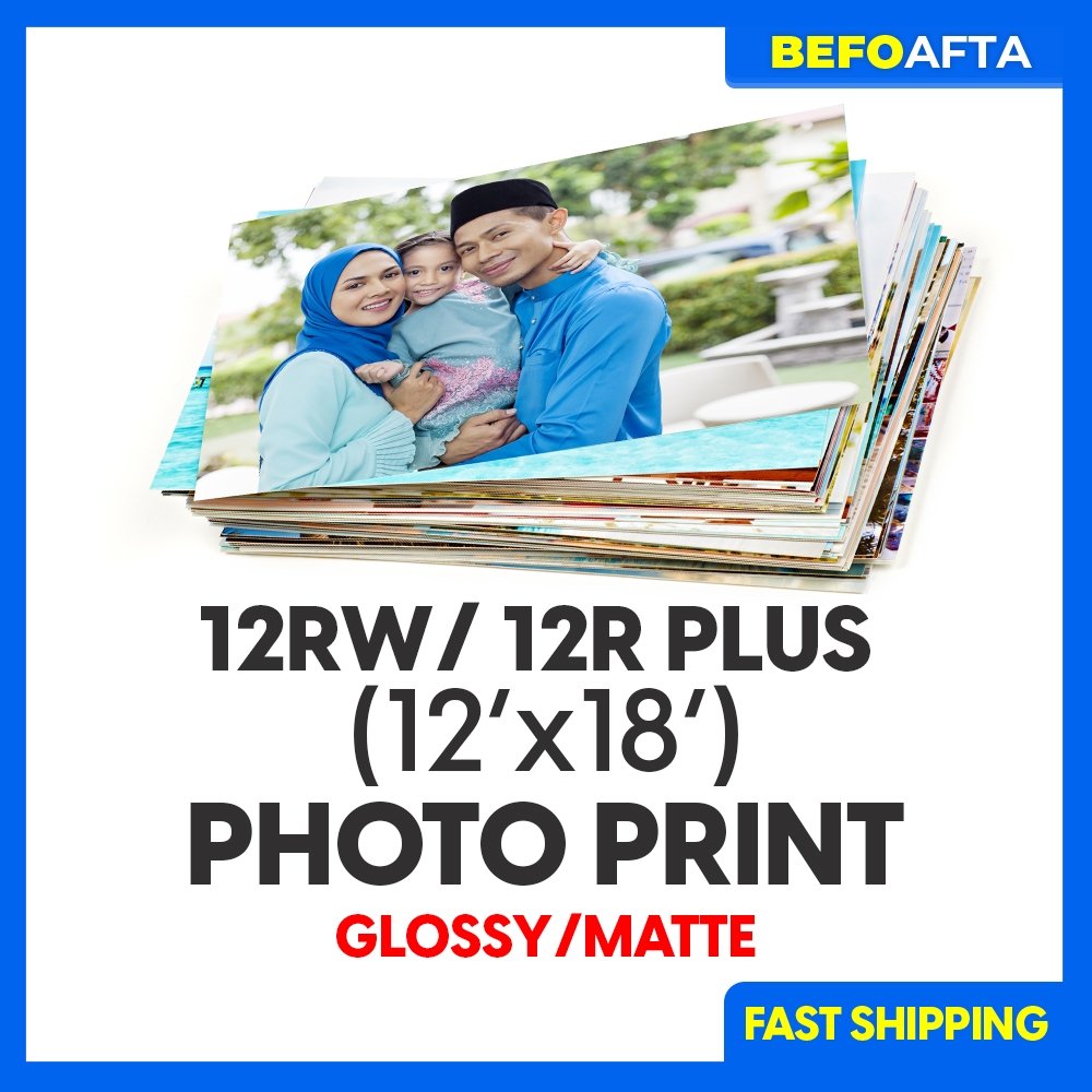 Fujifilm Photo Print 12R Plus - Cuci Gambar 12R Plus - Print - Digital ...