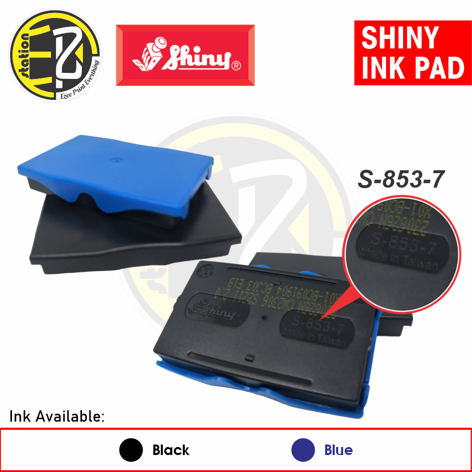 แผ่นรองหมึก Inkpad ทดแทนมันเงา S853-7 / S854-7 / S1722-7 | Shopee Thailand