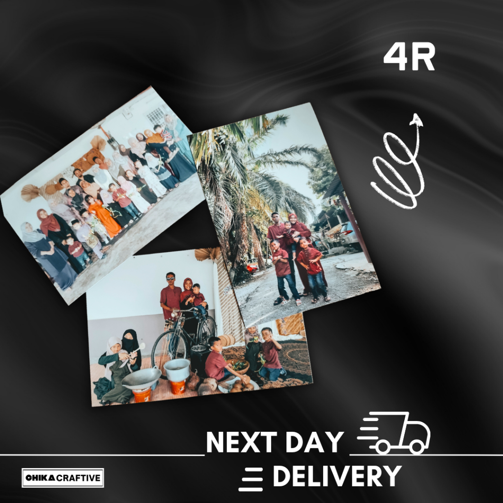 4r Photo Print Retro Frame FUJIFILM กระดาษโฟโต้เคลือบเงา 10xm x 15ซม. ...