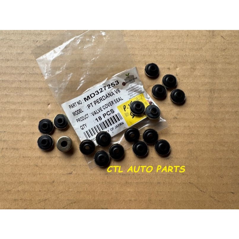 Proton PERDANA-V6 BUSH SEAL VALVE ROCKER COVER 18 ชิ้นชุด MD327253 ...