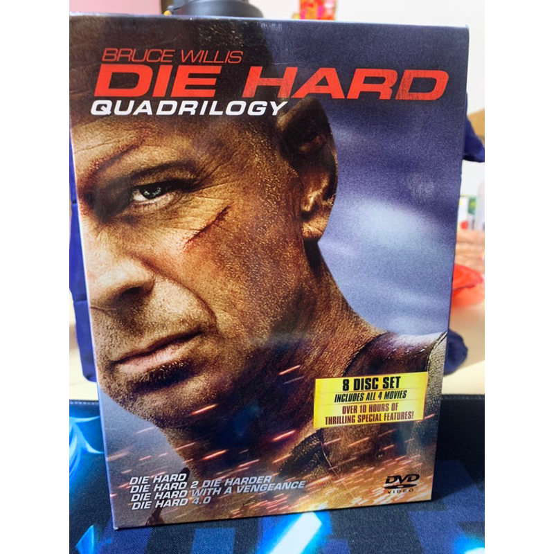 (ดีวีดี) Bruce WILLIS DIE HARD QUADRILOGY 8 DISC SET INCLUDES ALL 4 MOVIES (2007) | Shopee Thailand
