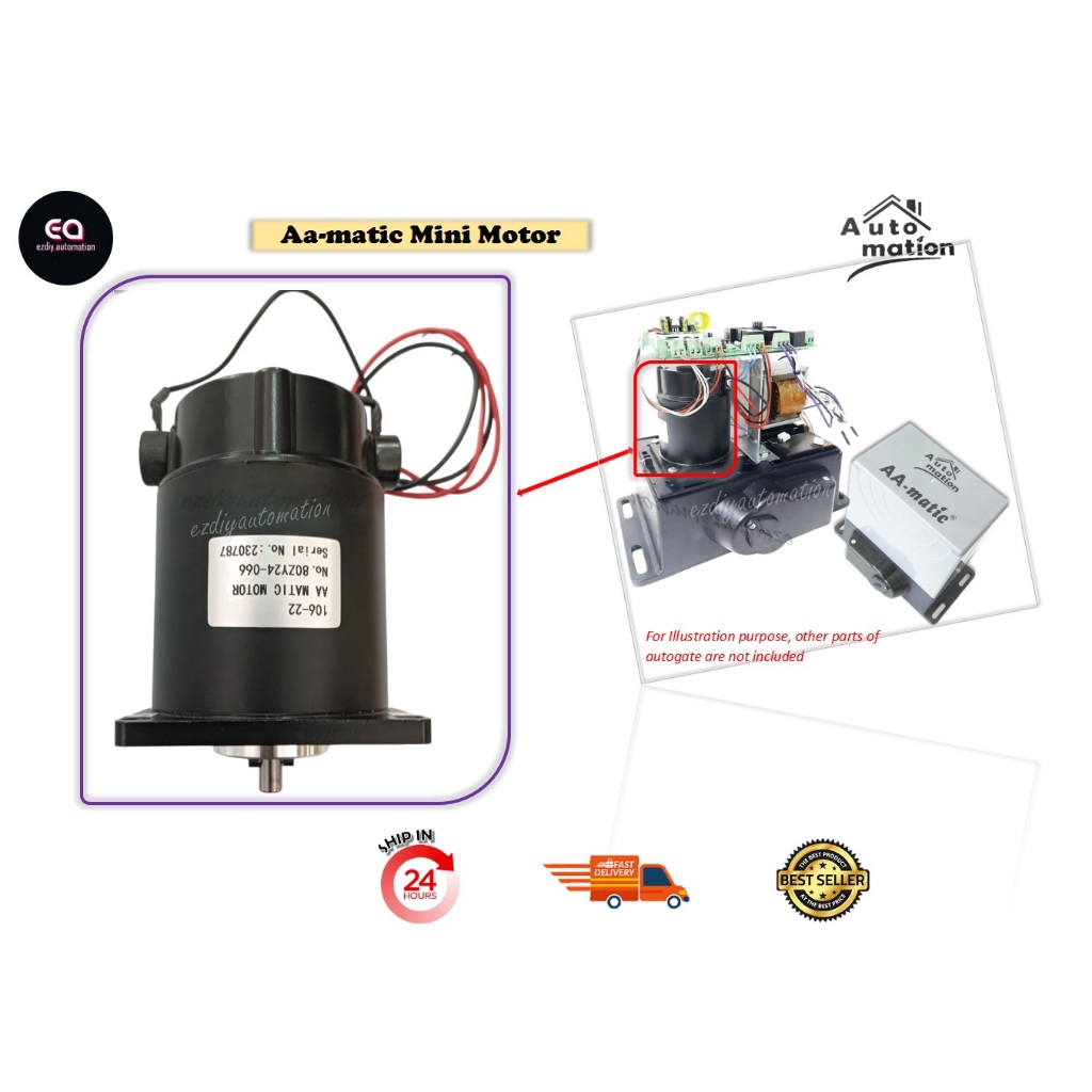 มอเตอร์ขนาดเล็ก Aa-matic สําหรับมอเตอร์อัตโนมัติบานเลื่อน - อะไหล่ ...