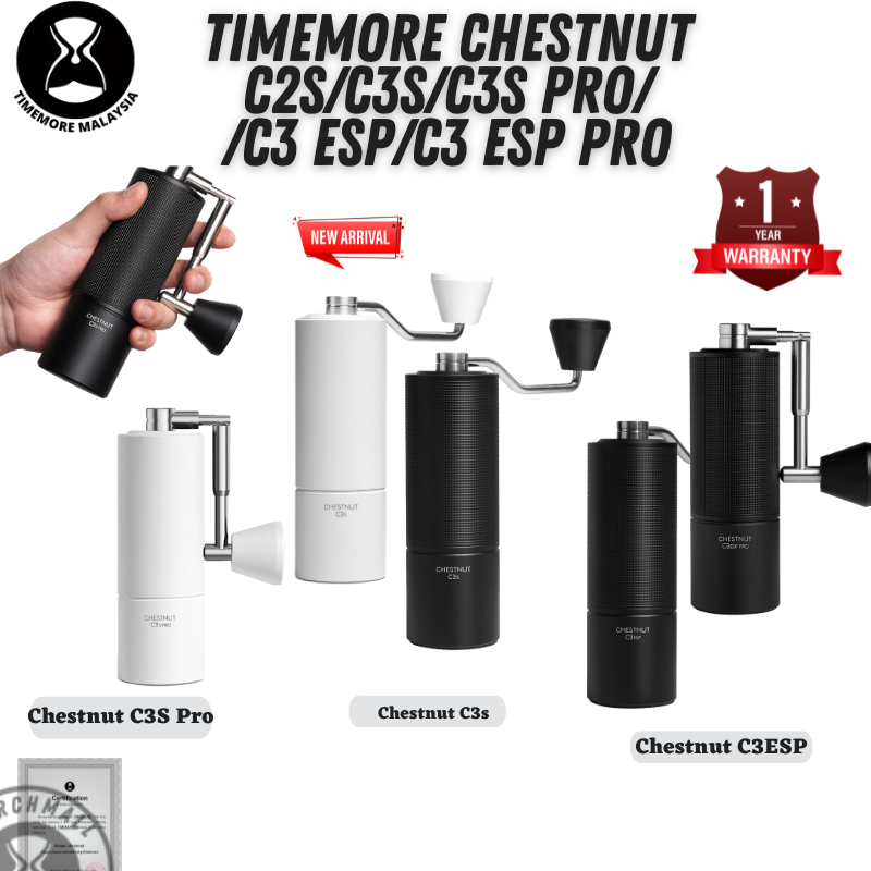 Timemore - Chestnut C3S/C3 ESP/C3 ESP/ C2s/C3S Pro Coffee Manual ...