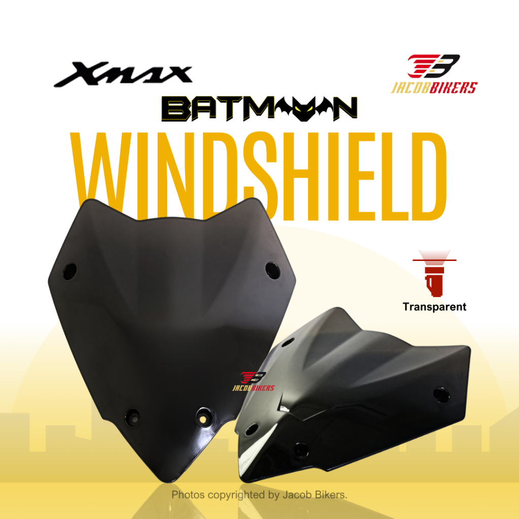Yamaha XMAX V1 V2 V3 Batman Windshield Visor อุปกรณ์เสริมควันโปร่งใส ...