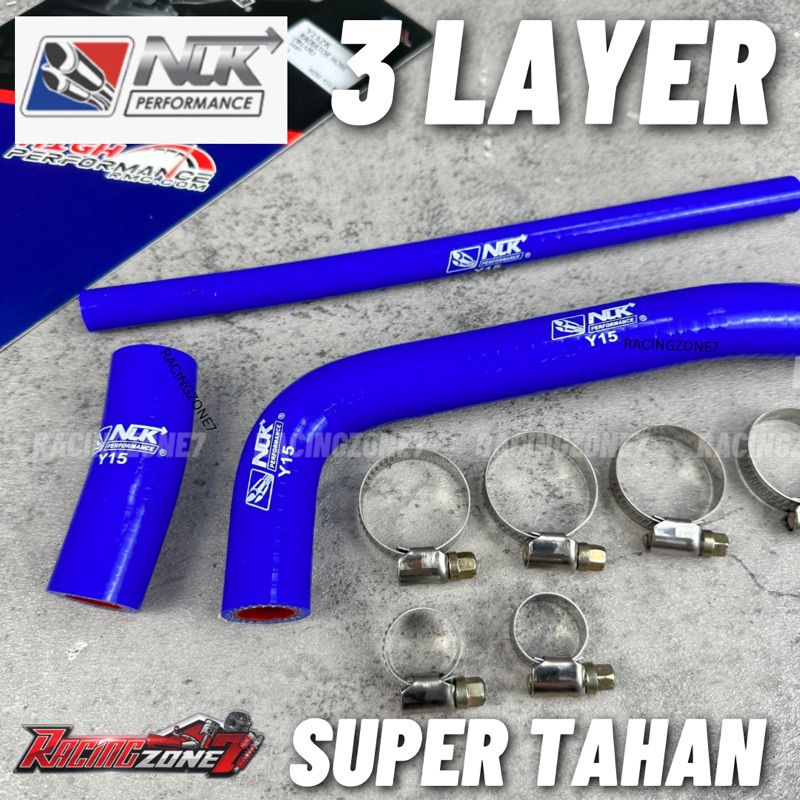 3 Layer NLK PERFORMANCE Radiator hose Y15ZR Y16 LC135 V1-V8/ Y15 ท่อ ...