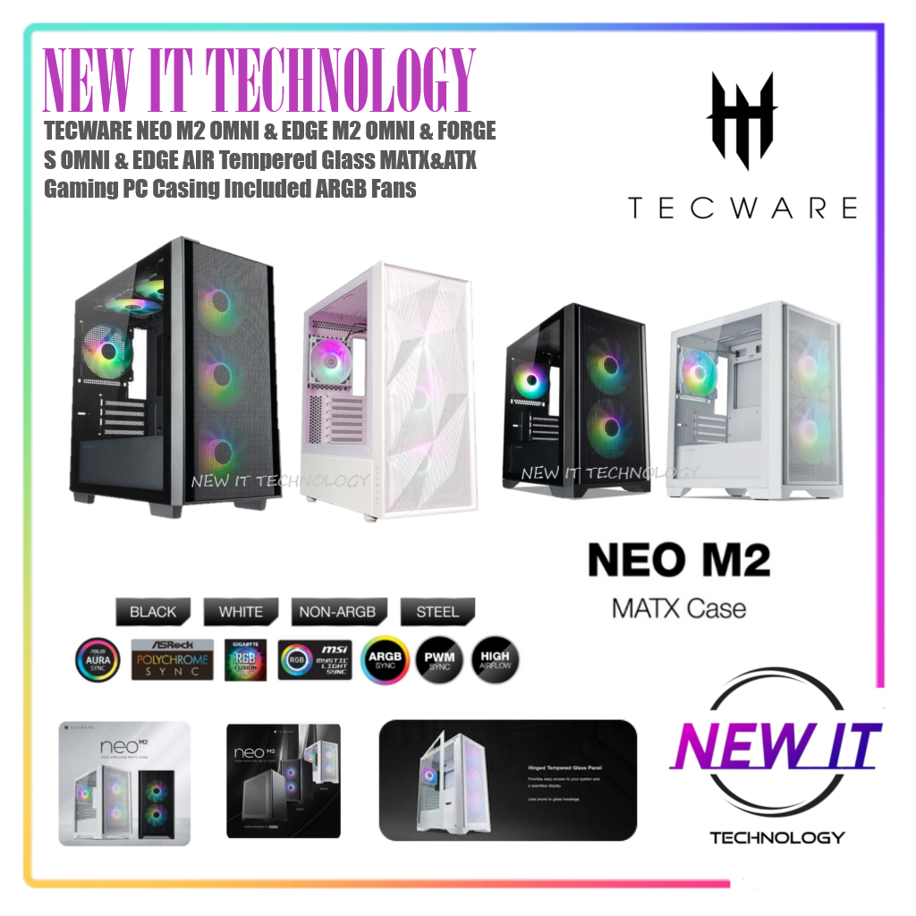 TECWARE NEO M2 OMNI&EDGE M2 OMNI&FORGE S OMNI&EDGE AIR&VXN GLOW&AERO M ...