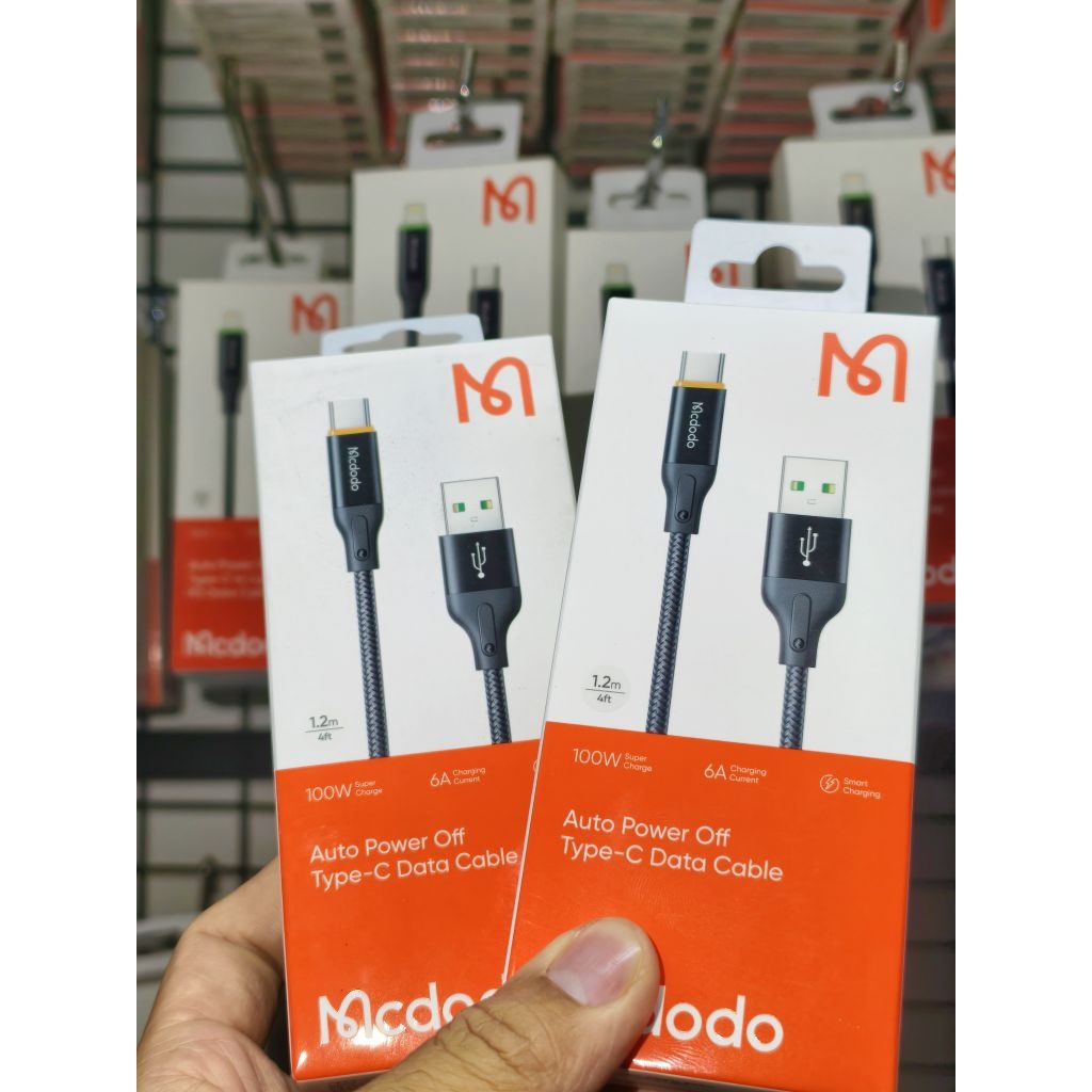 MC DODO สายเคเบิลข้อมูล Type-C ตัดอัตโนมัติ Mcdodo CA-302 | Shopee Thailand