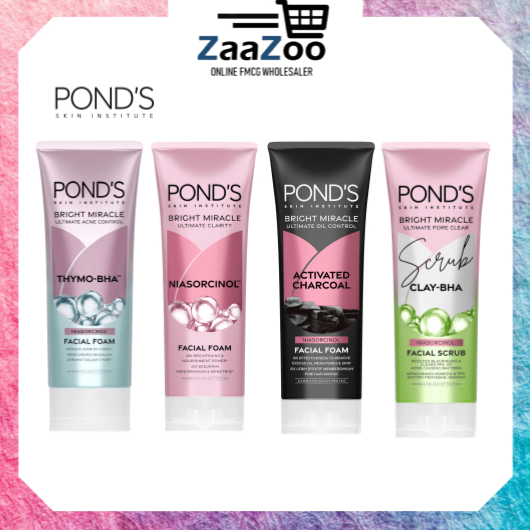 Ponds Pencuci Wajah / Face Wash 100g / White Beauty / Acne Solution ...