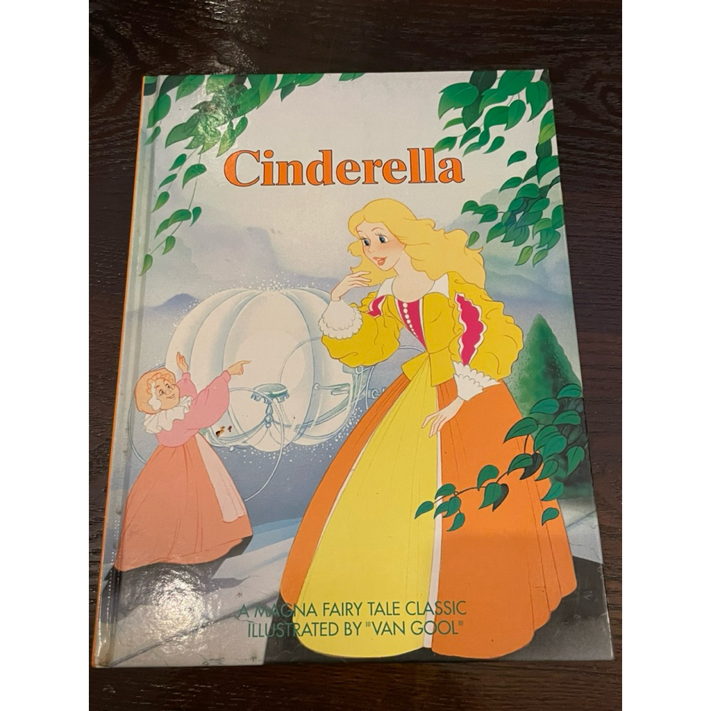 Cinderella A Magna Fairy Tale Classic Illustrated By Van Gool Vintage ...