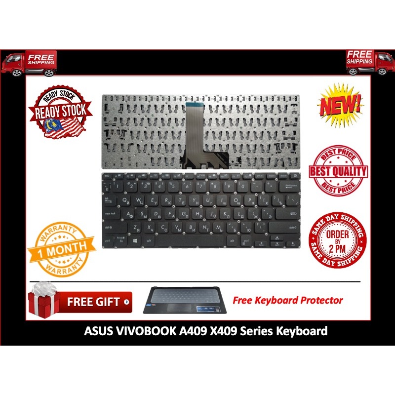 Asus Vivobook A416 A416J A416JA A416JP A416MA A416EP A412 A412D X412 Series แล็ปท็อปคีย์บอร์ด ...
