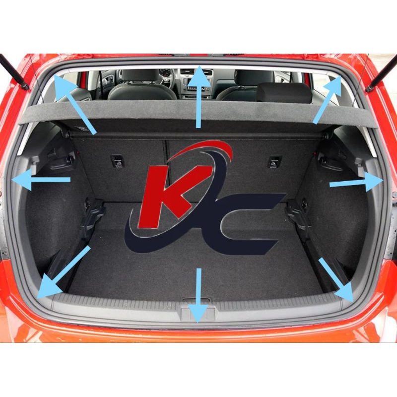 Volkswagen GOLF MK6 / MK7 REAR BOOT BONNET Rubber BELAKANG BONNET GETAH ...